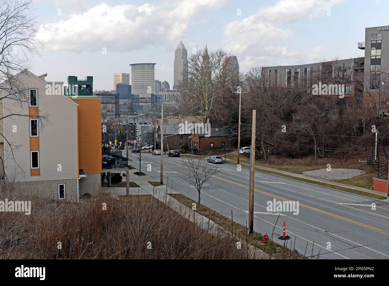 Clevland Skyline Dan Miller On X: "Cleveland Skyline, 1984 & 2022