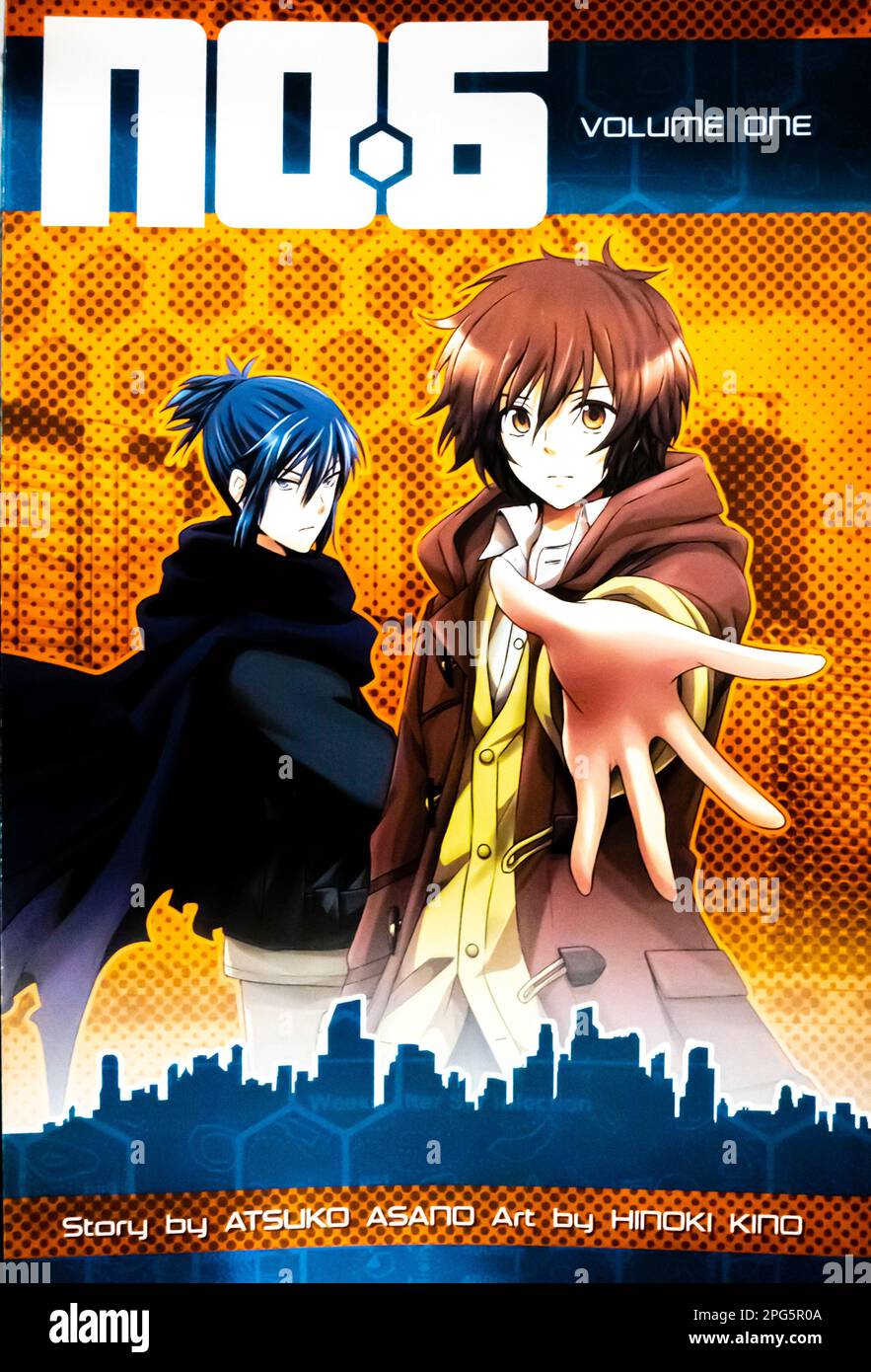 No. 6 Novel vol 1 - Atsuko Asano Stock Photo - Alamy