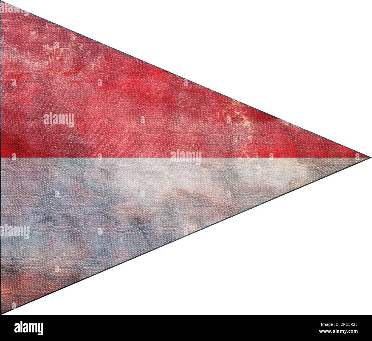 Top view of retro flag Division Command Military Academy Command ...