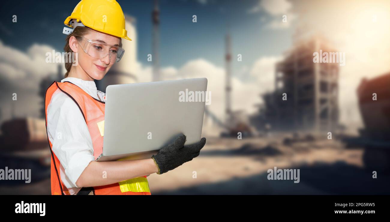 An industry worker portrait at workplace, exceptional industrial job ...