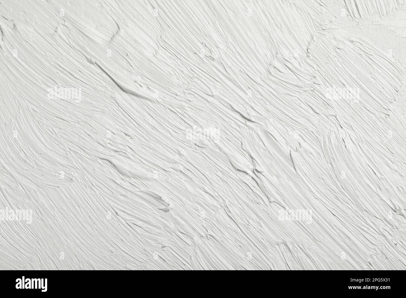 Texture of white oil paint as background, closeup Stock Photo - Alamy