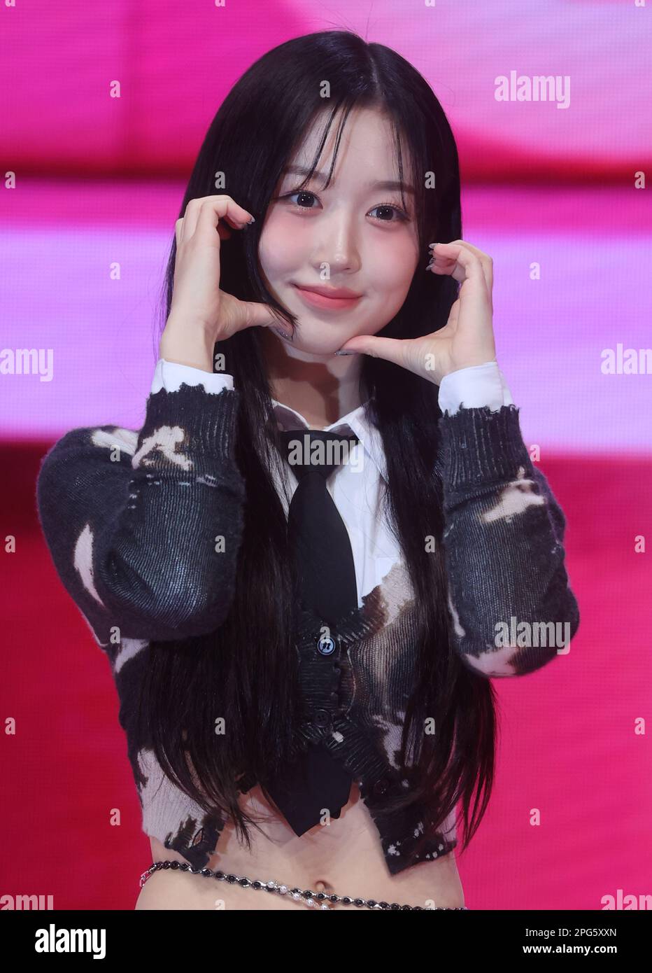 21st Mar, 2023. S. Korean girl group NMIXX Haewon, a member of South Korean girl group NMIXX ...