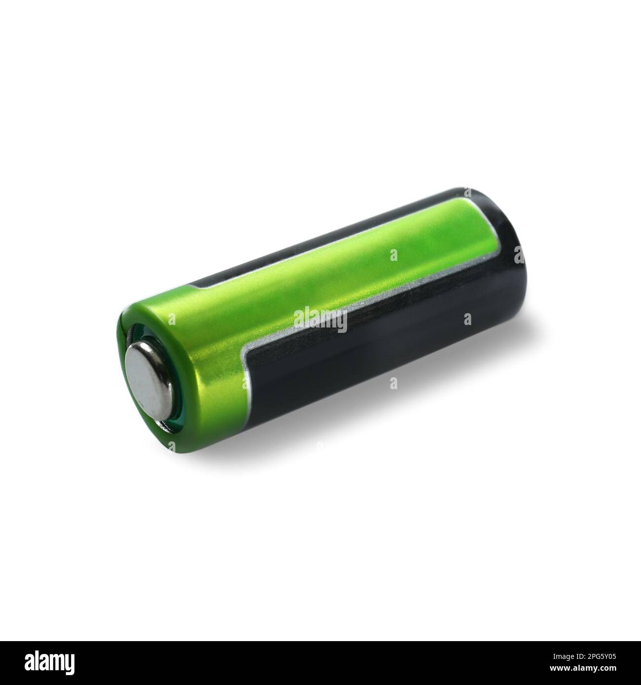 New N battery isolated on white. Dry cell Stock Photo - Alamy