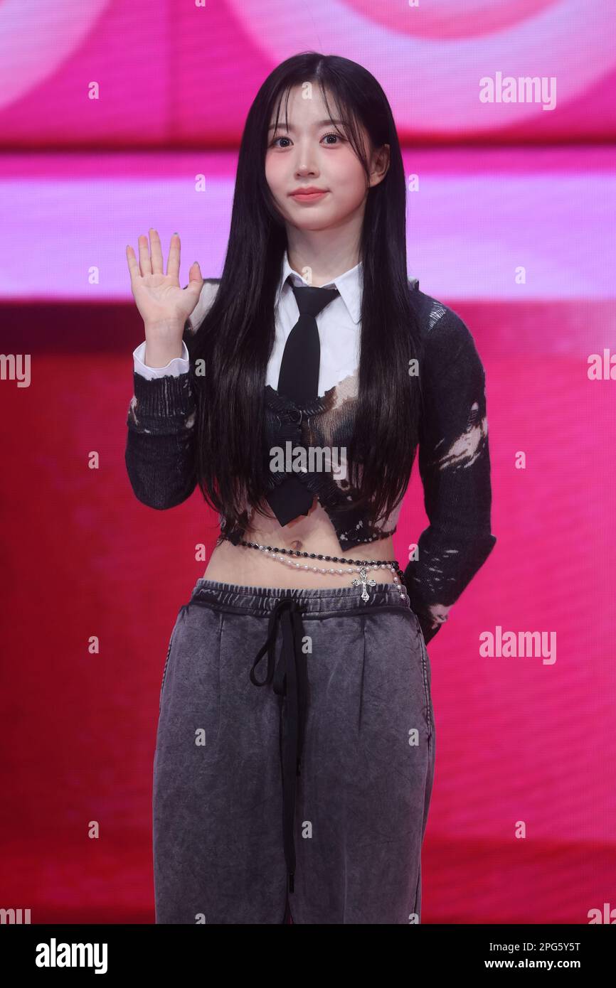 21st Mar, 2023. S. Korean girl group NMIXX Haewon, a member of South Korean girl group NMIXX ...