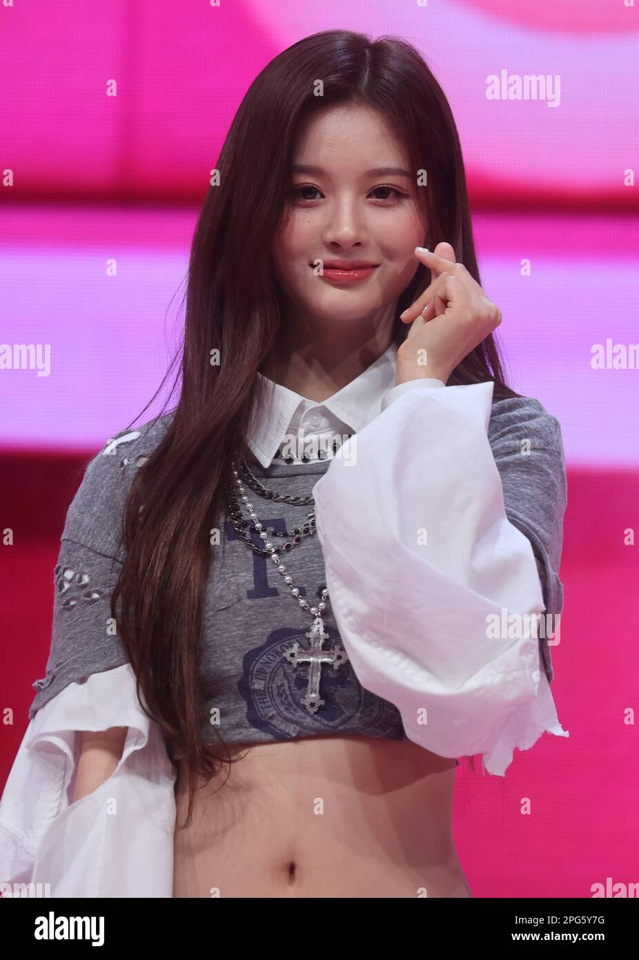 21st Mar 2023 S Korean Girl Group Nmixx Sullyoon A Member Of South