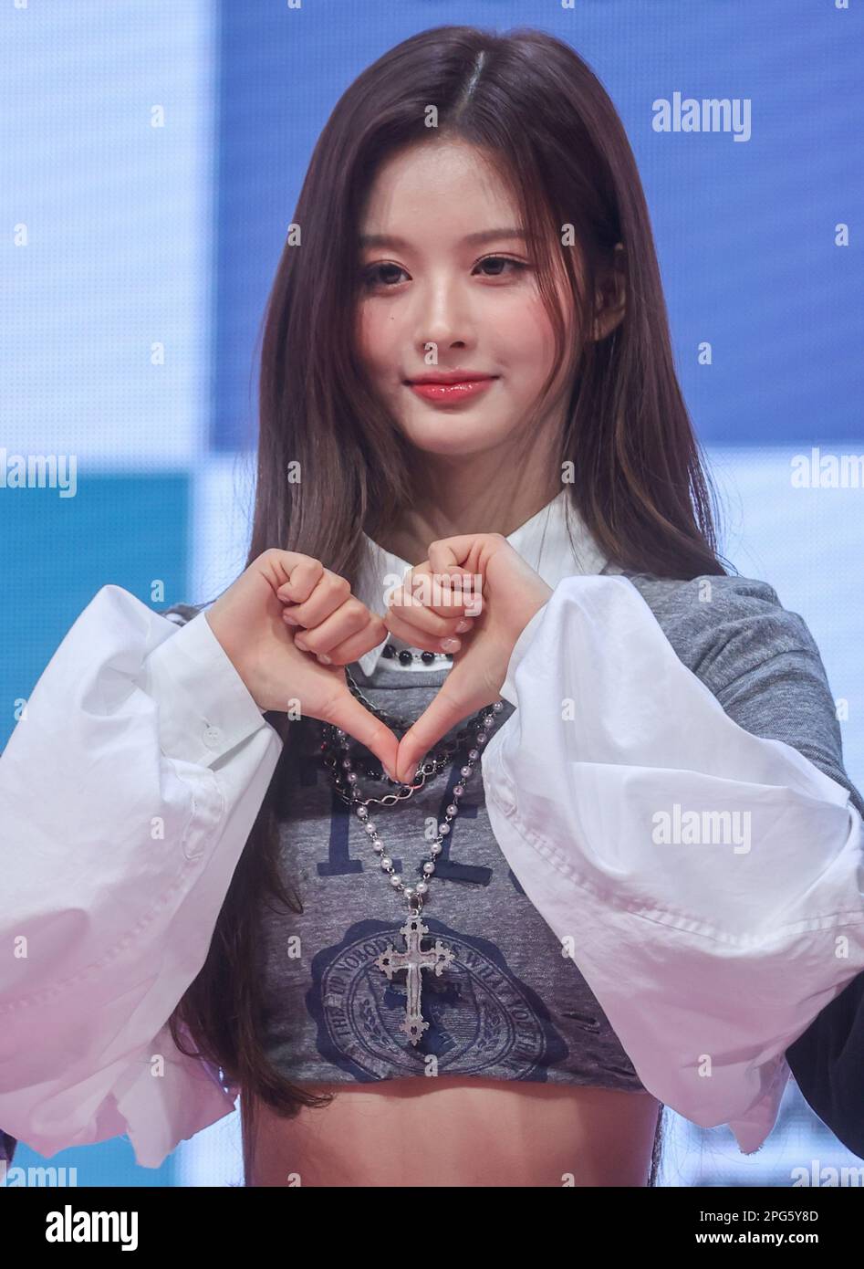 21st Mar, 2023. S. Korean girl group NMIXX Sullyoon, a member of South ...