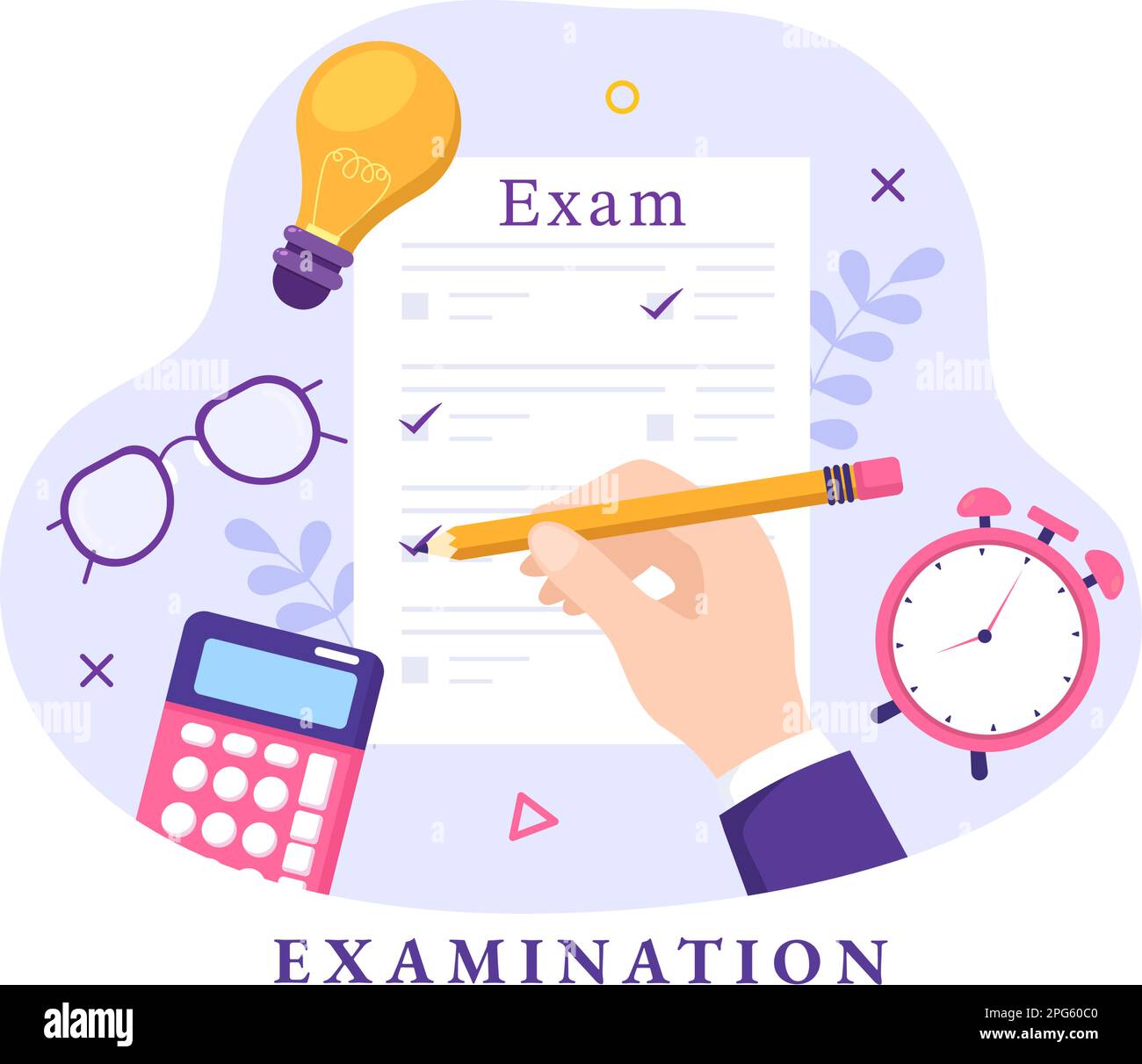 Exam papers student Stock Vector Images - Alamy