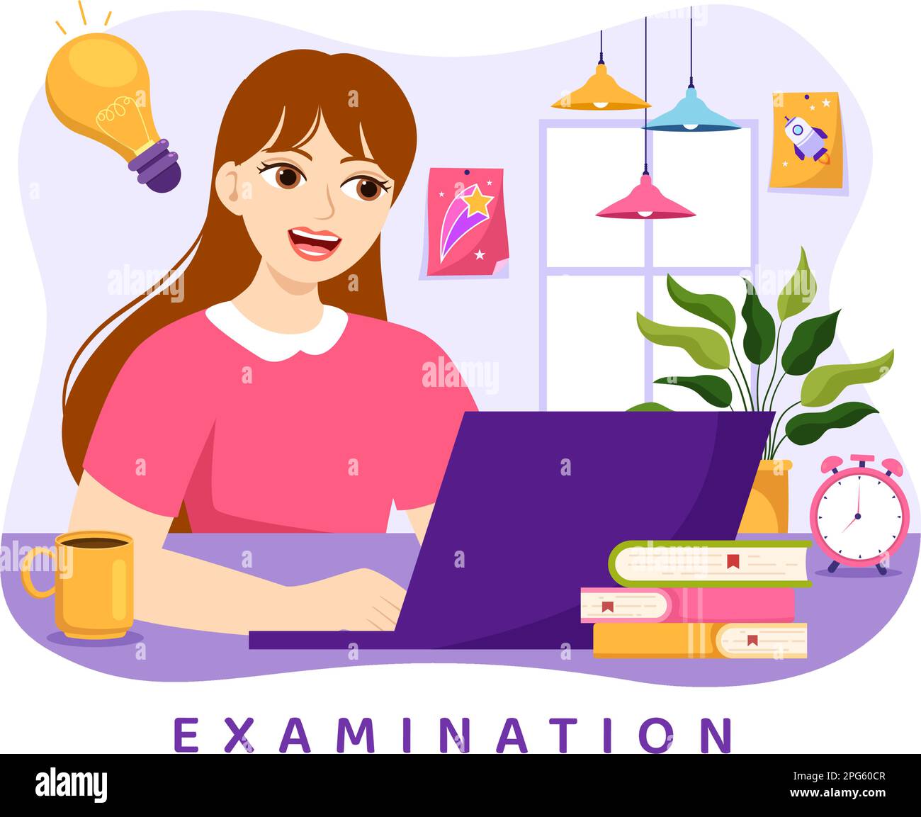 School exam papers Stock Vector Images - Alamy