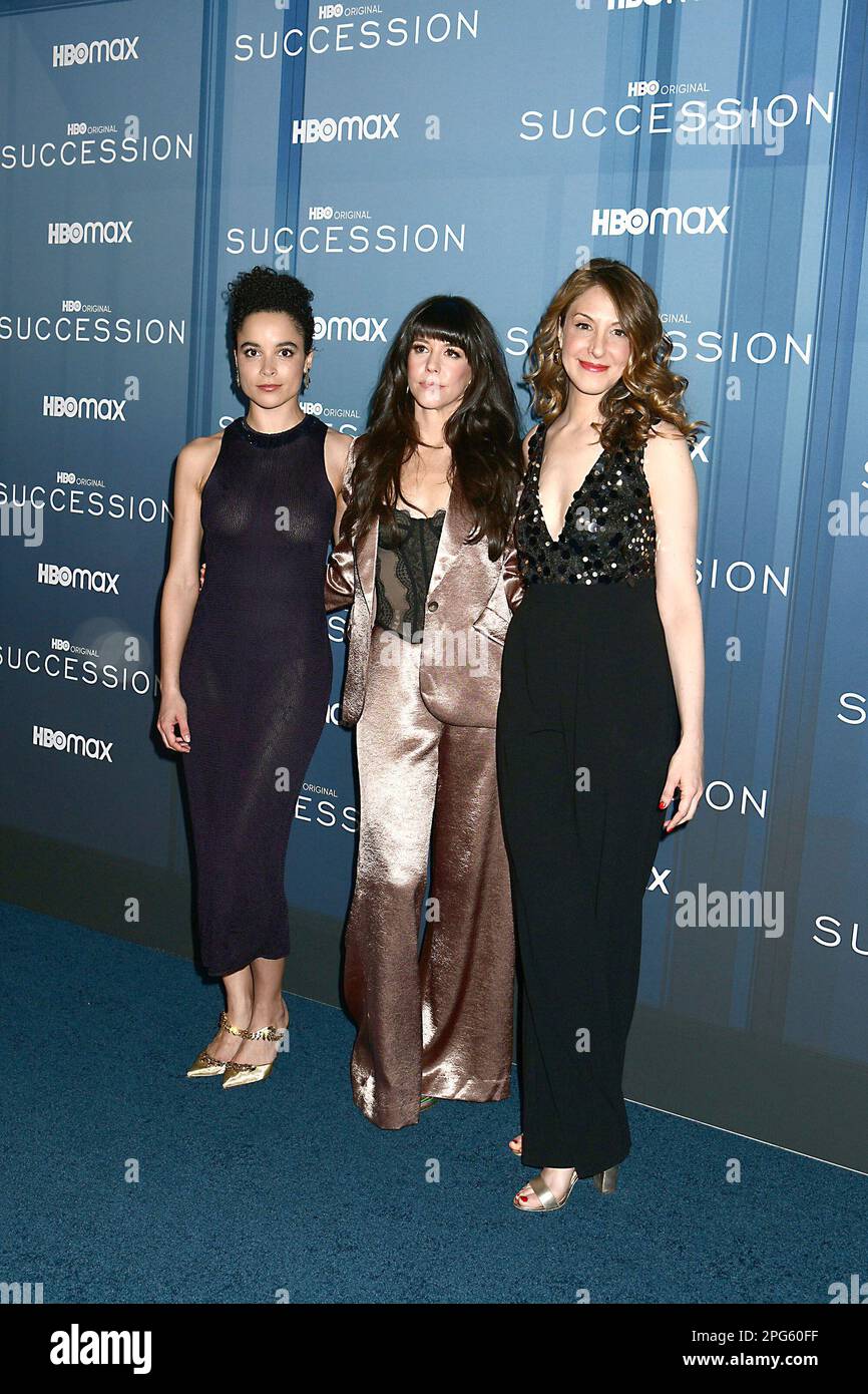 Juliana Canfield, Zoe Winters & Natalie Gold attend HBO's "Succession ...