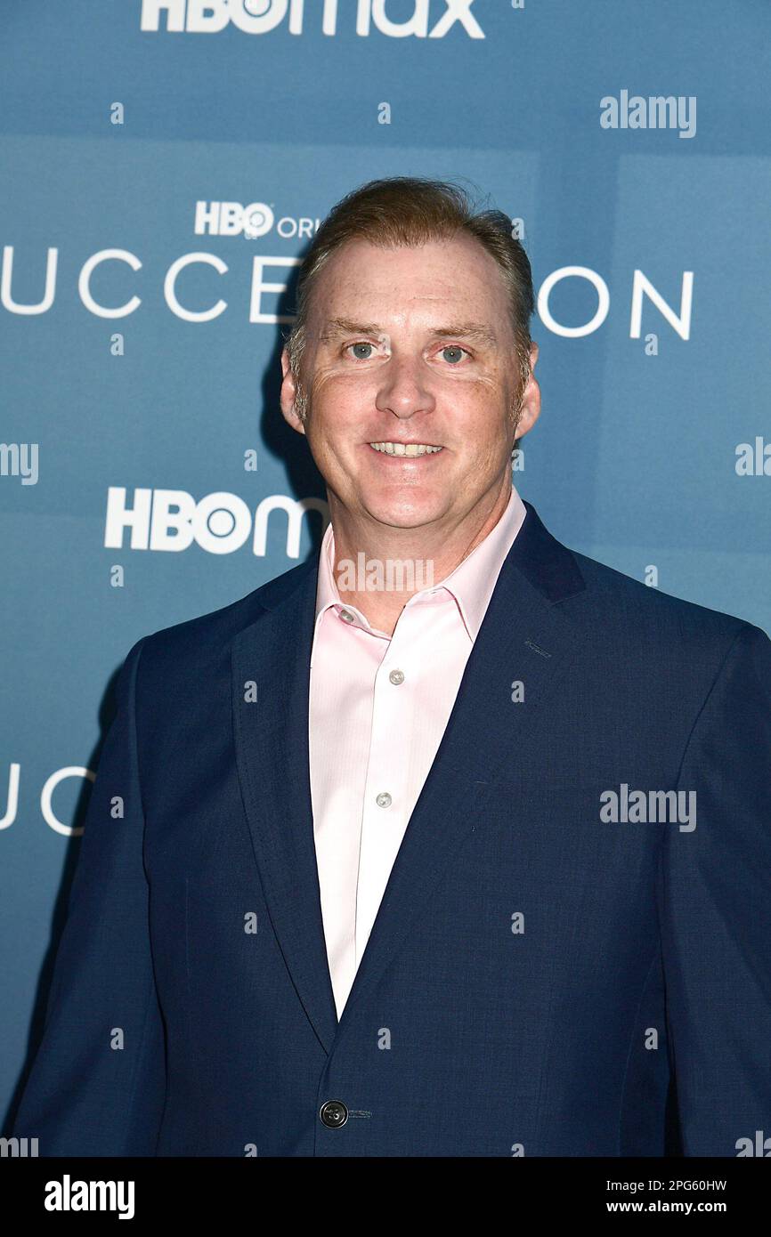 Scott Nicholson attends HBO's "Succession" red carpet premiere for the ...