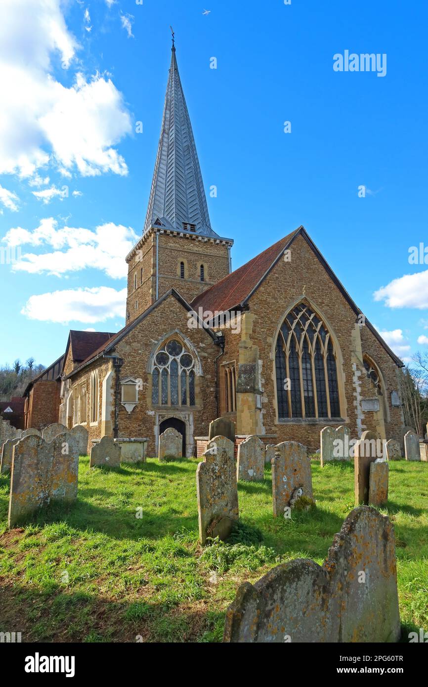 St Peter & Paul sandstone church, Borough Rd, Godalming, Surrey ...