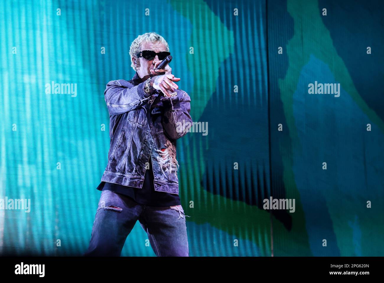 Assago, Italy. 20th Mar, 2023. Maurizio Pisciottu known professionally ...