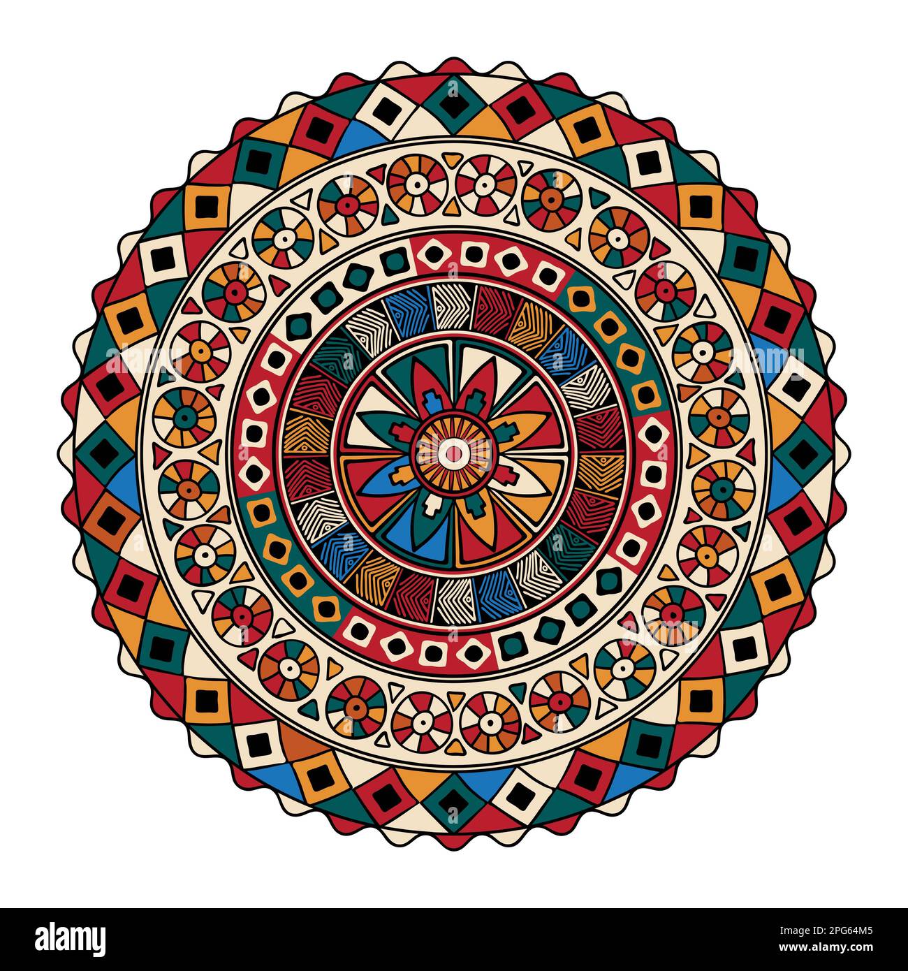 Tribal art india Cut Out Stock Images & Pictures - Alamy