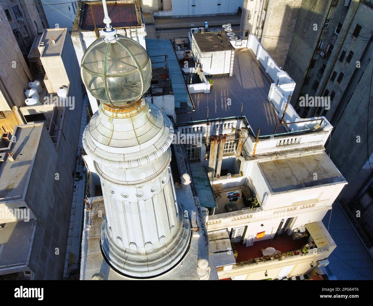 lighthouse and secret dome of buenos aires Stock Photo - Alamy