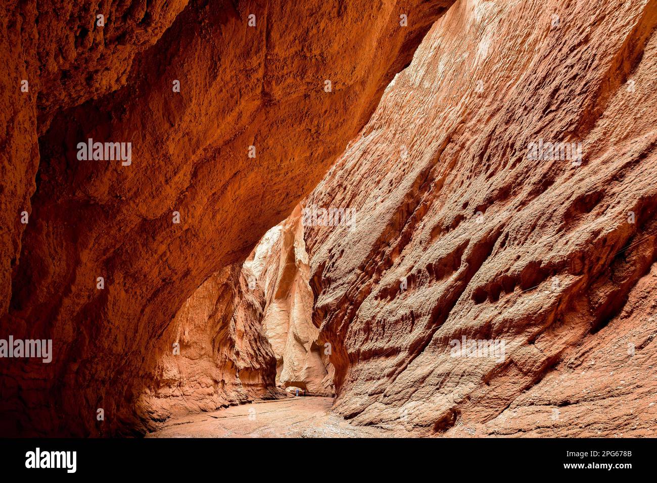 The Tianshan Grand Canyon is a popular tourist destination known for ...