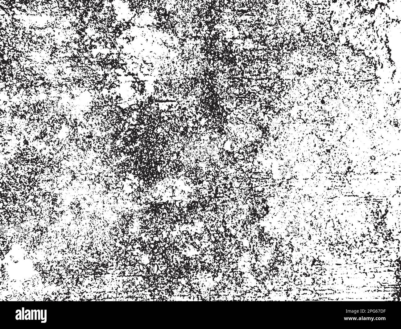 Black and white grunge. Distress overlay texture. Abstract surface dust ...