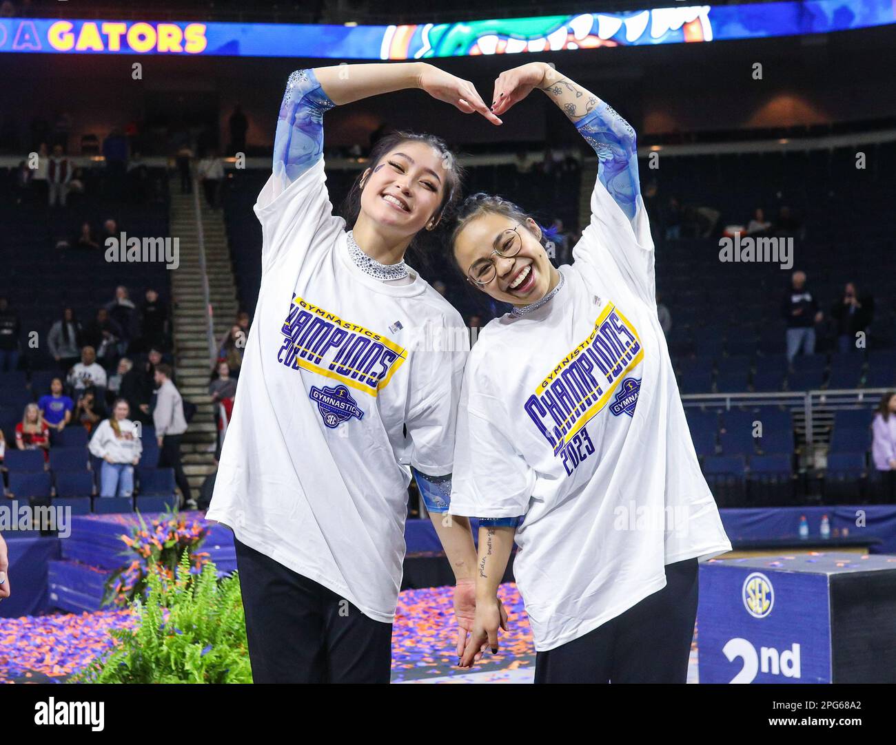 Gymnastics florida gators victoria nguyen hi-res stock photography and ...