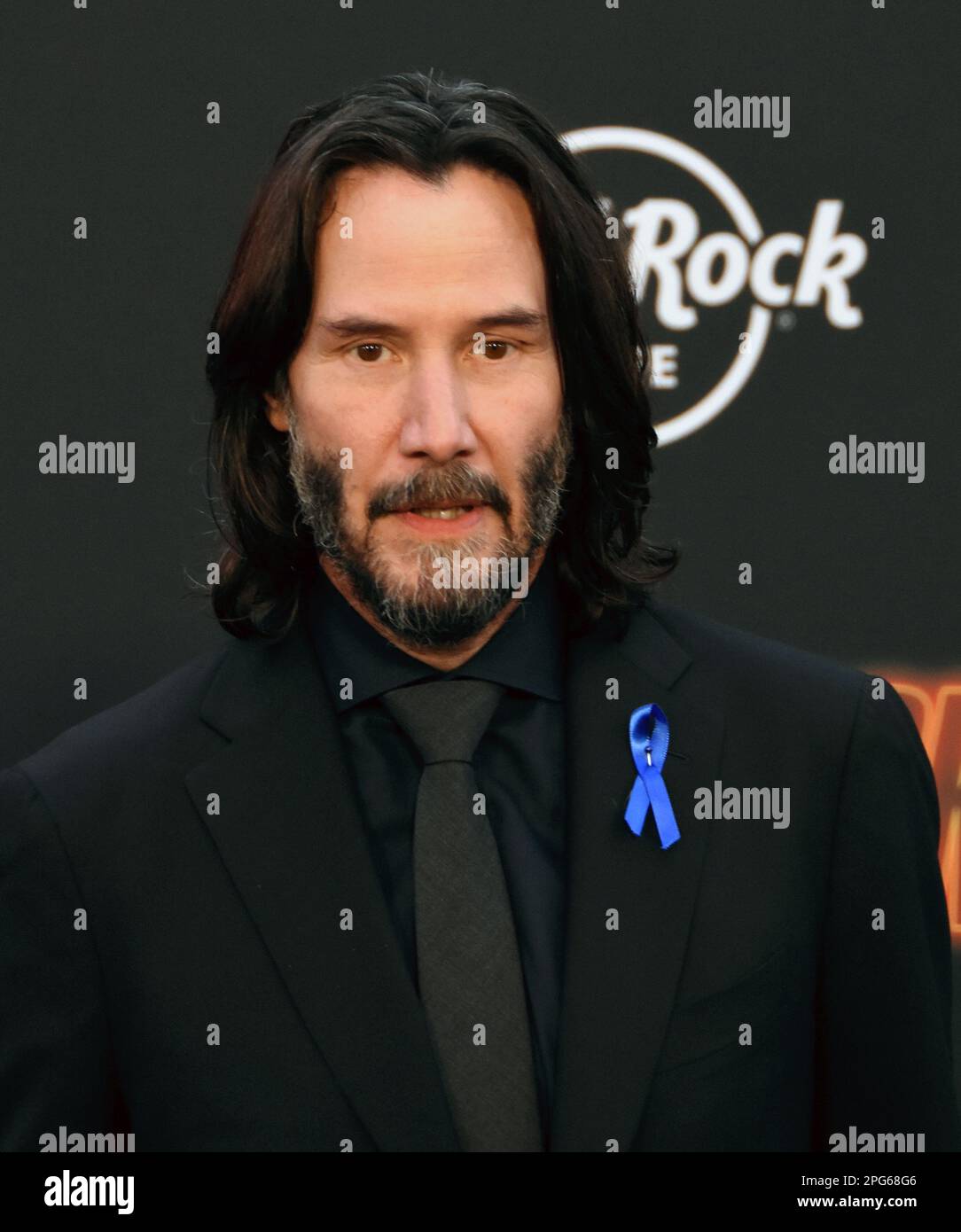 Hollywood, California, USA 20th March 2023 Actor Keanu Reeves attends the Los Angeles Premiere ...