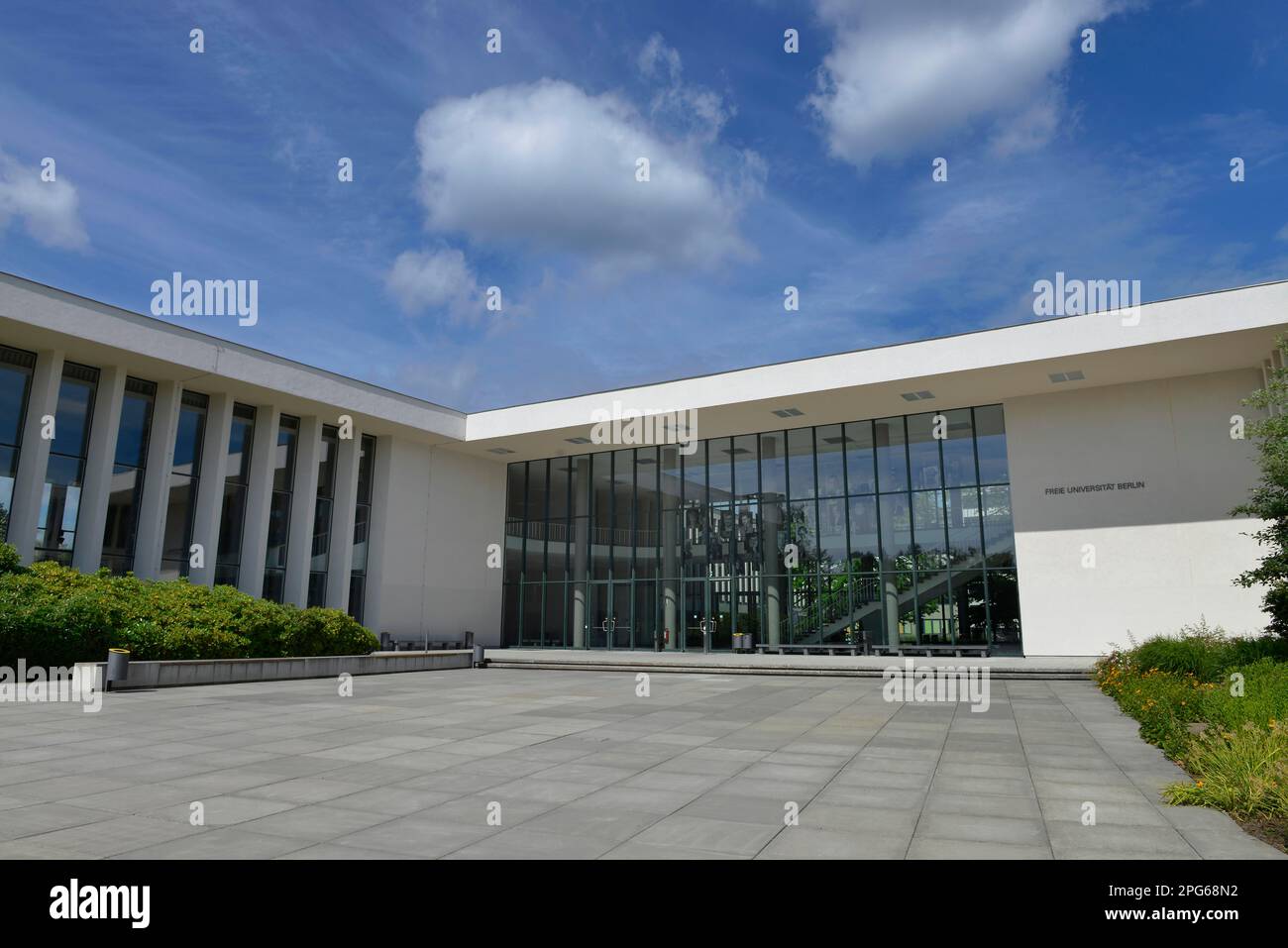 Henry Ford Building, Free University, Garystrasse, Dahlem, Steglitz ...