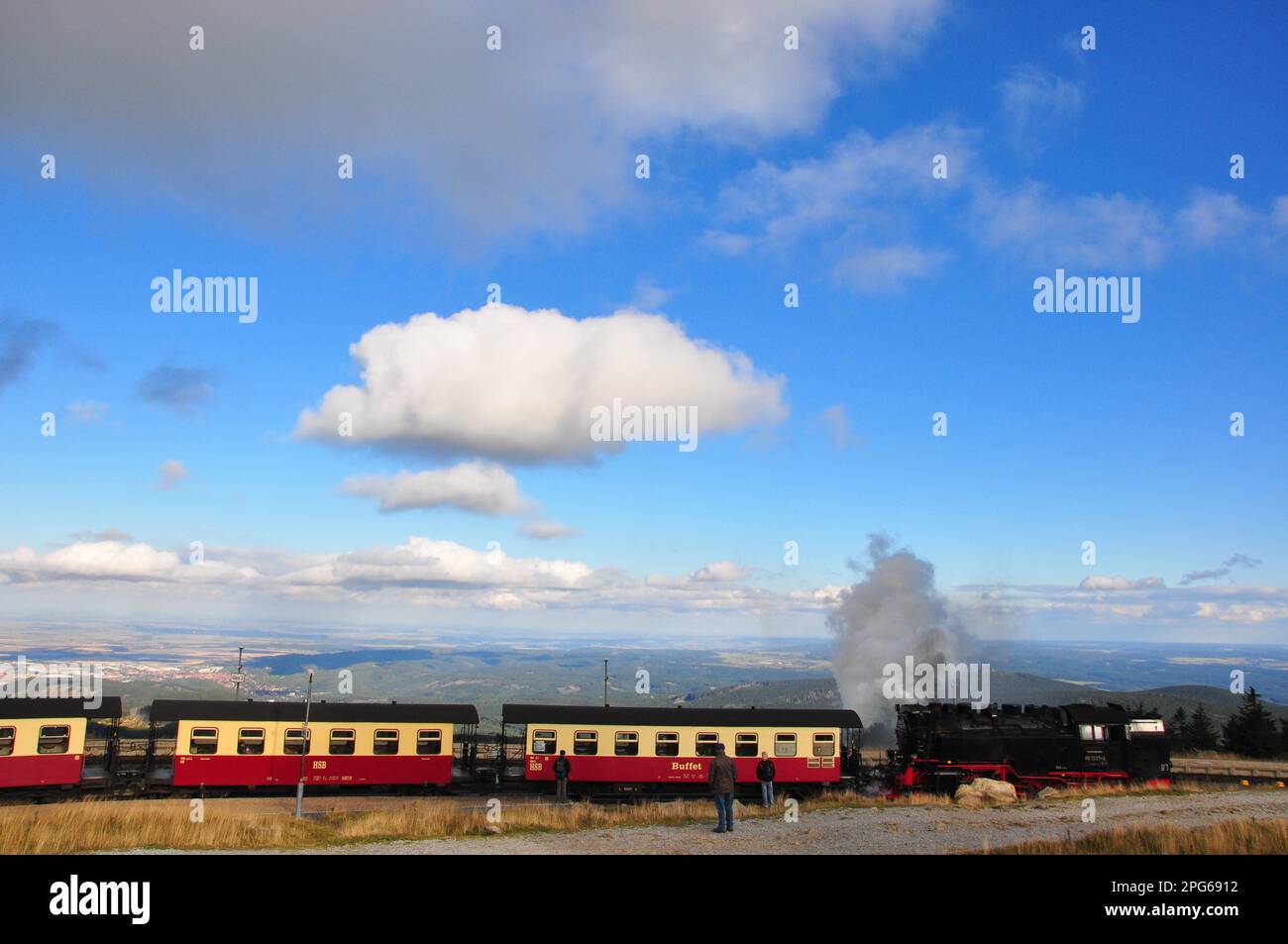 Steam train, Harz railway, narrow gauge railway, nostalgic, HSB, Harz ...