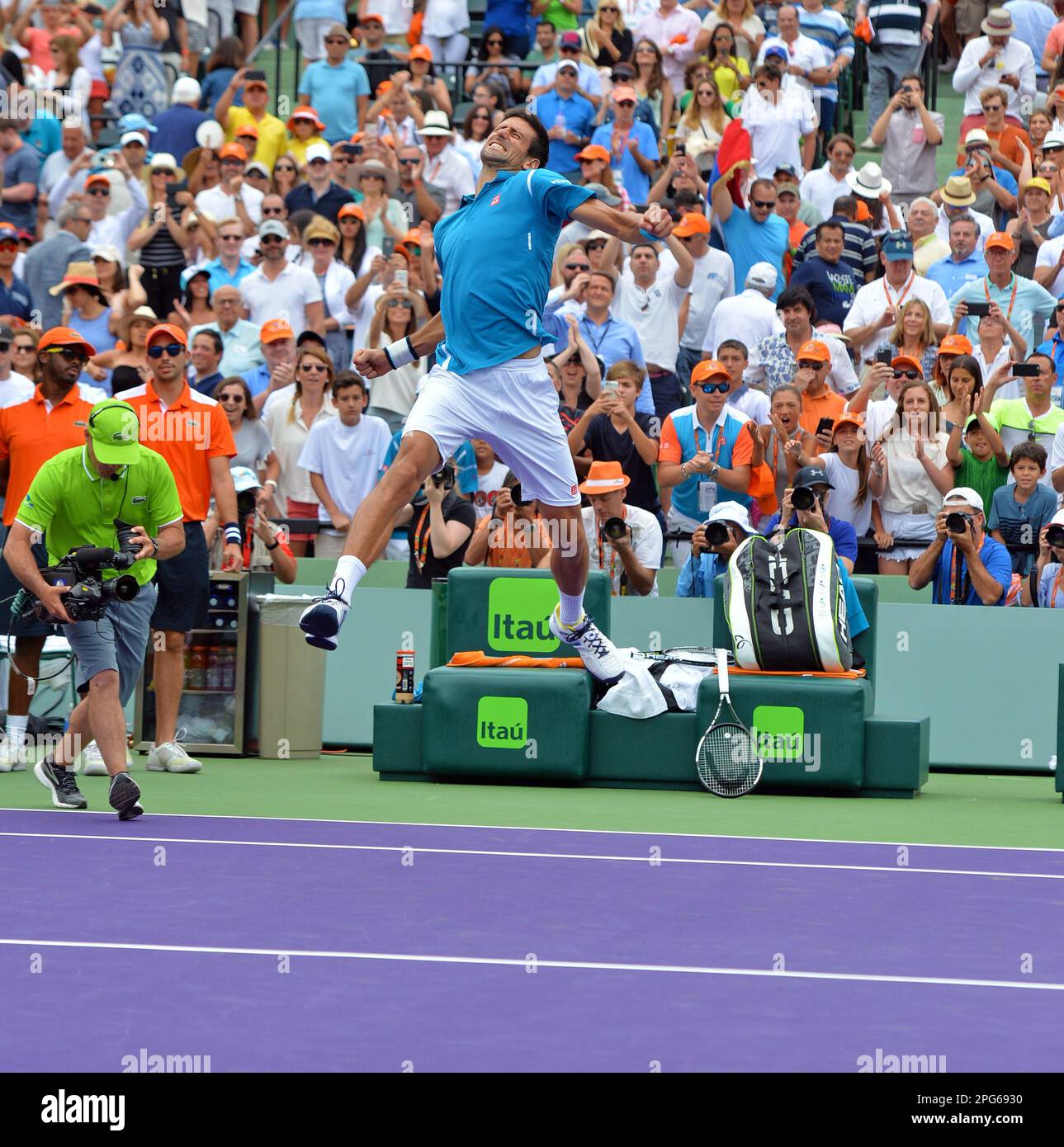 MIAMI GARDENS, FLORIDA - APRIL 20: ARCHIVE PHOTOS - Novak Djokovic out ...