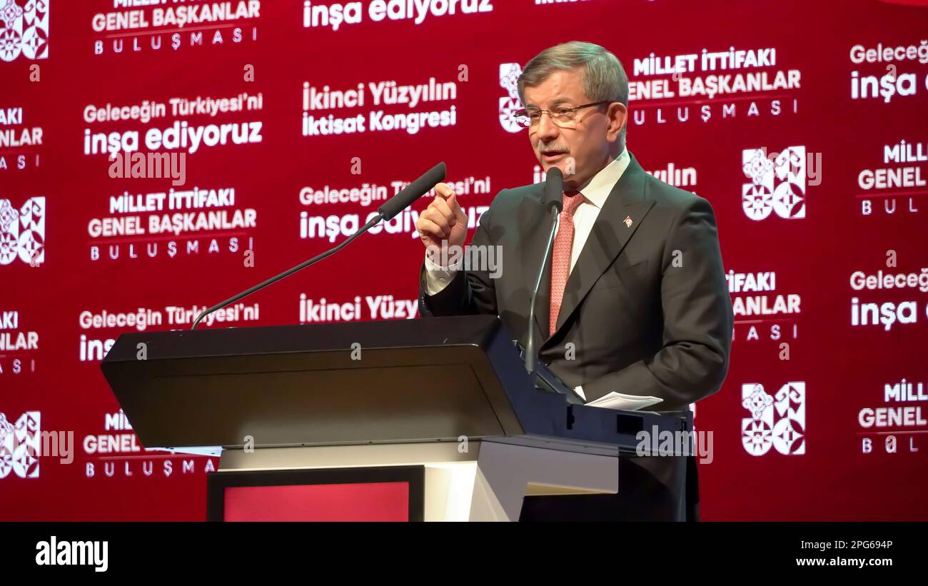 March 19, 2023, Izmir, Turkey, Turkey: National Alliance presidential ...