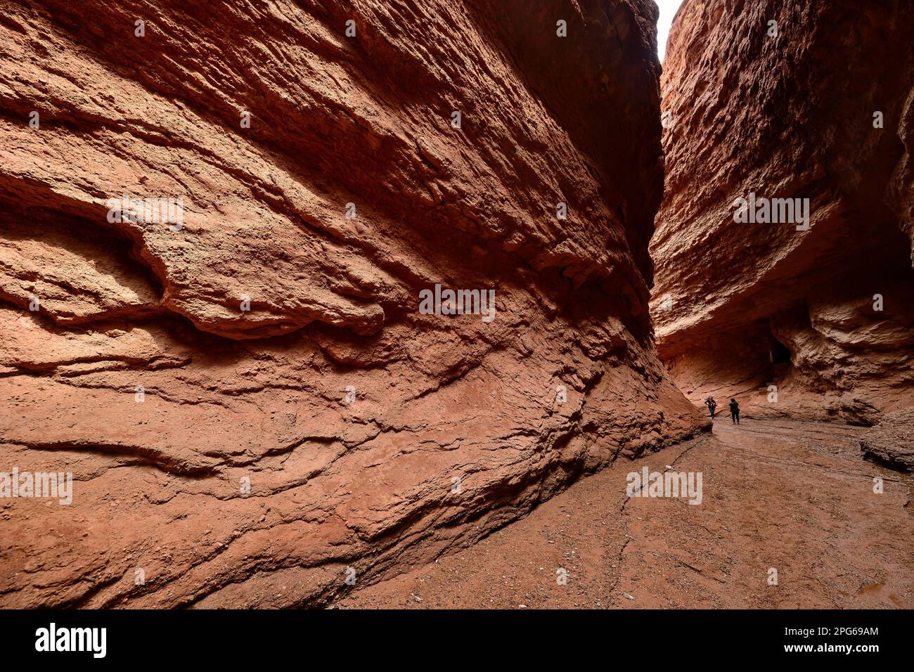 The Tianshan Grand Canyon is a popular tourist destination known for ...