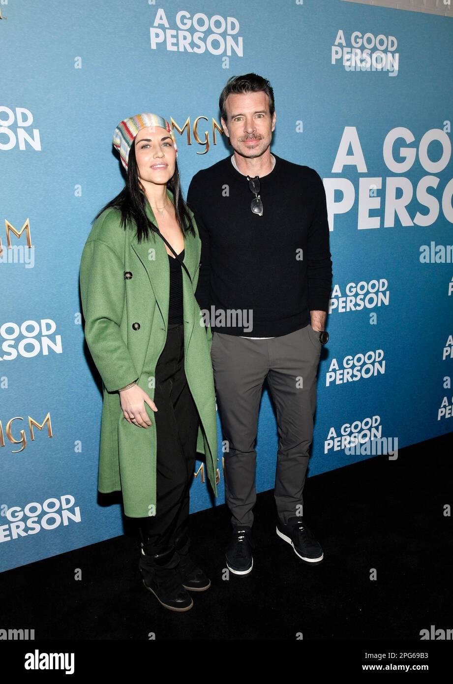 Scott Foley, right, and Marika Dominczyk attend a special screening of ...