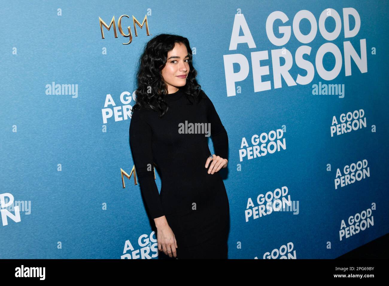 Emilia Suarez attends a special screening of "A Good Person" at ...