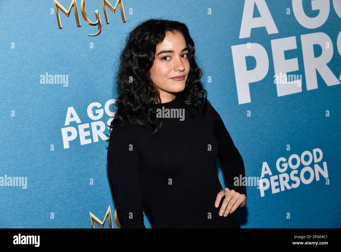 Emilia Suarez attends a special screening of "A Good Person" at ...