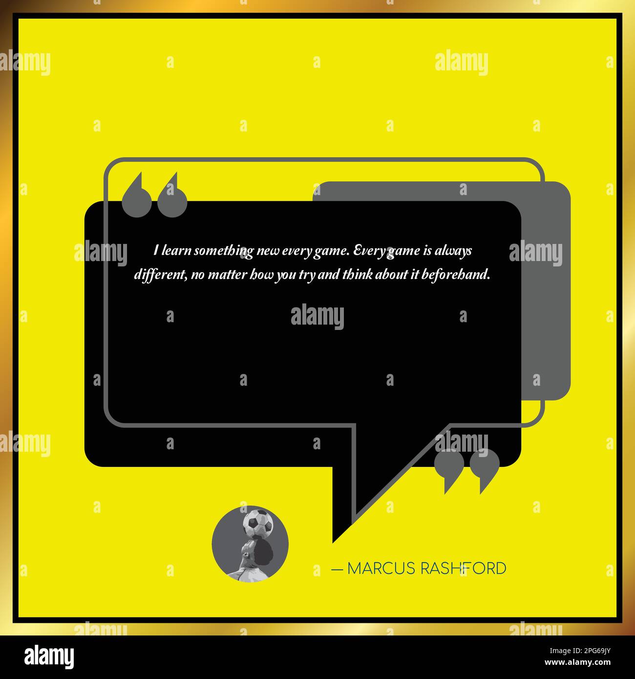 Marcus rashford vector hi-res stock photography and images - Alamy