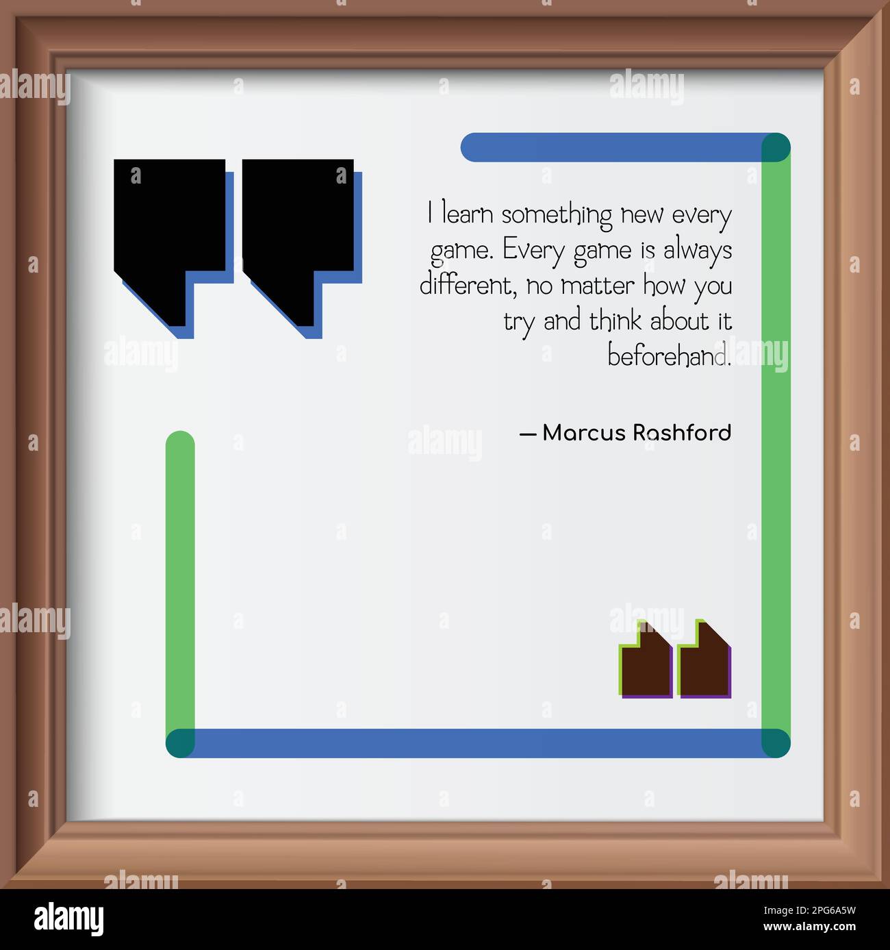 Marcus rashford vector hi-res stock photography and images - Alamy