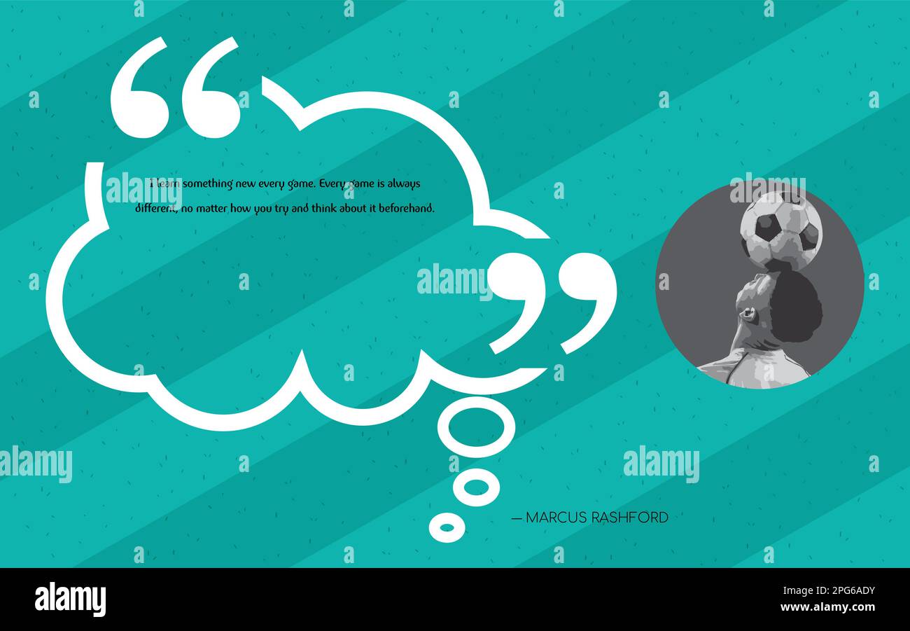 Marcus rashford vector hi-res stock photography and images - Alamy