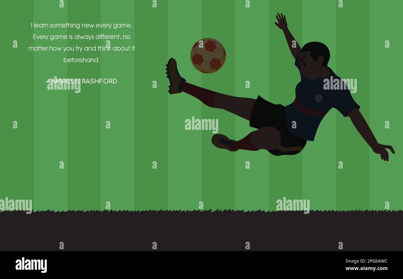 Marcus rashford vector hi-res stock photography and images - Alamy