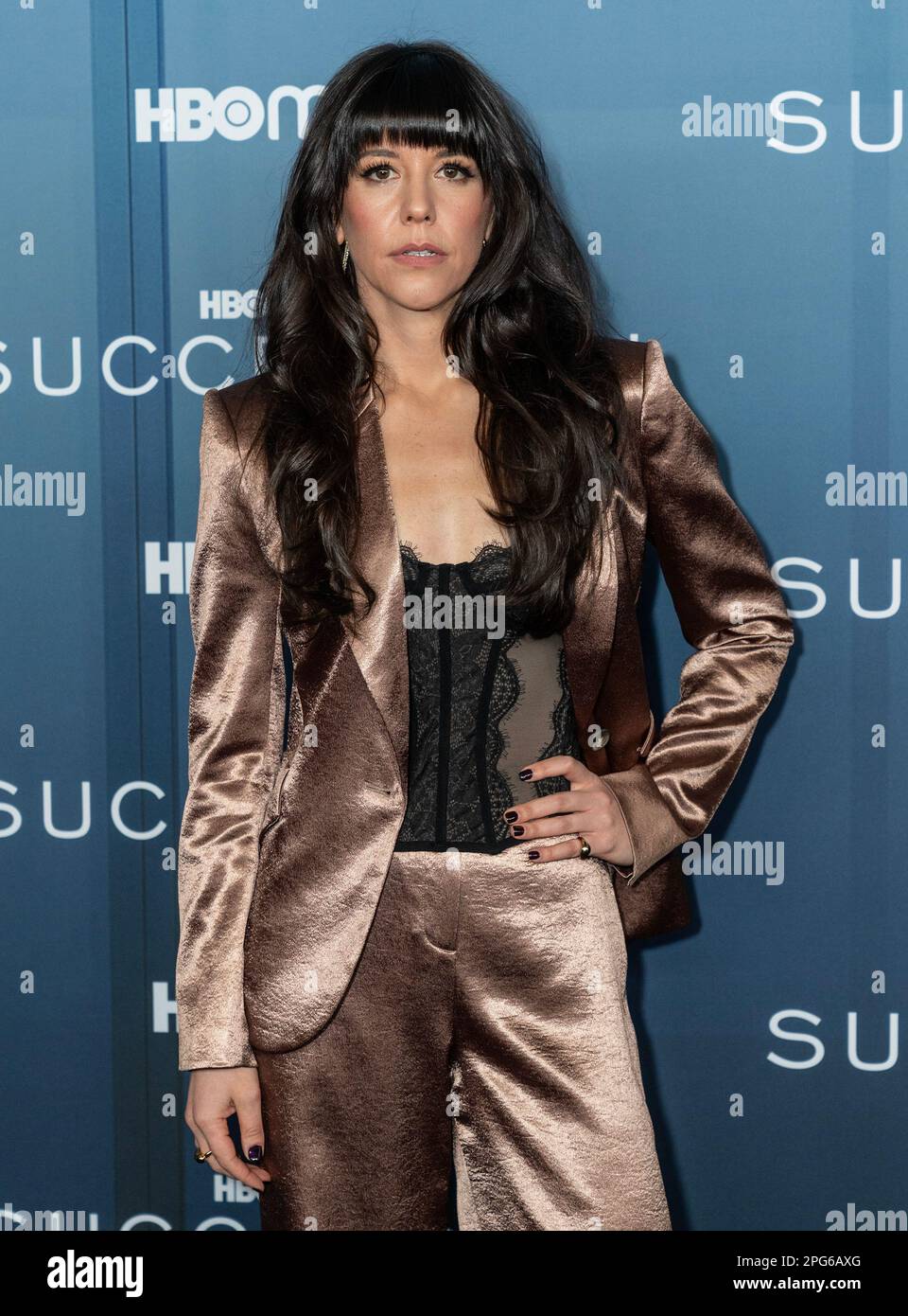 New York, USA. 20th Mar, 2023. Zoe Winters attends HBO's "Succession ...