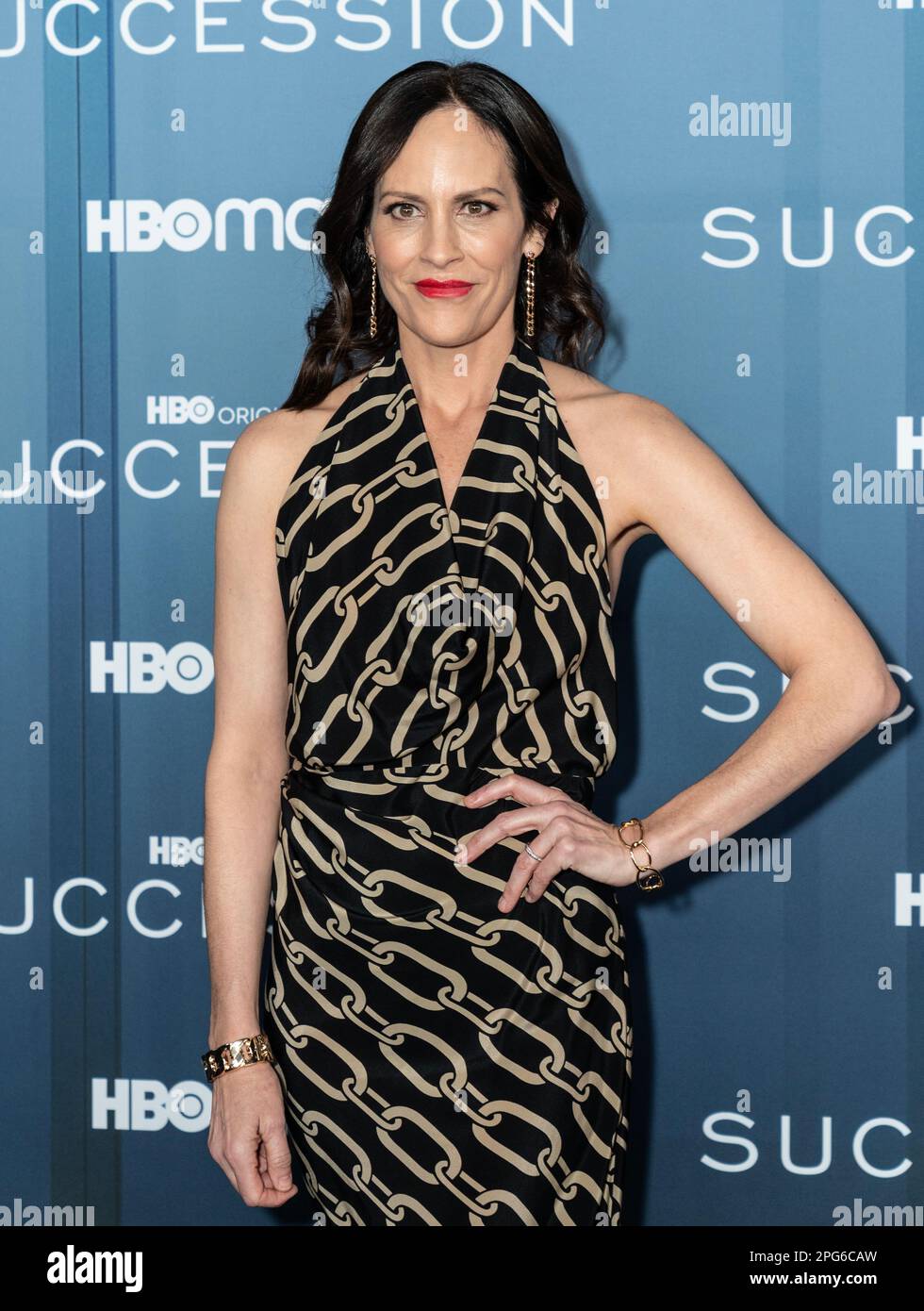 Annabeth Gish attends HBO's "Succession" Season 4 Premiere at Jazz at ...