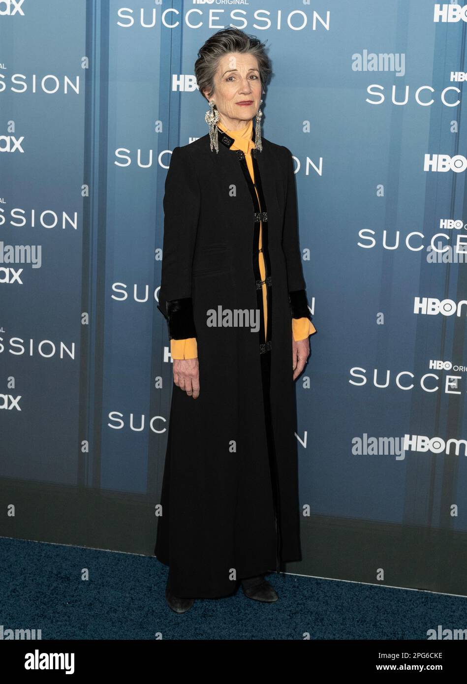 Harriet Walter attends HBO's "Succession" Season 4 Premiere at Jazz at ...
