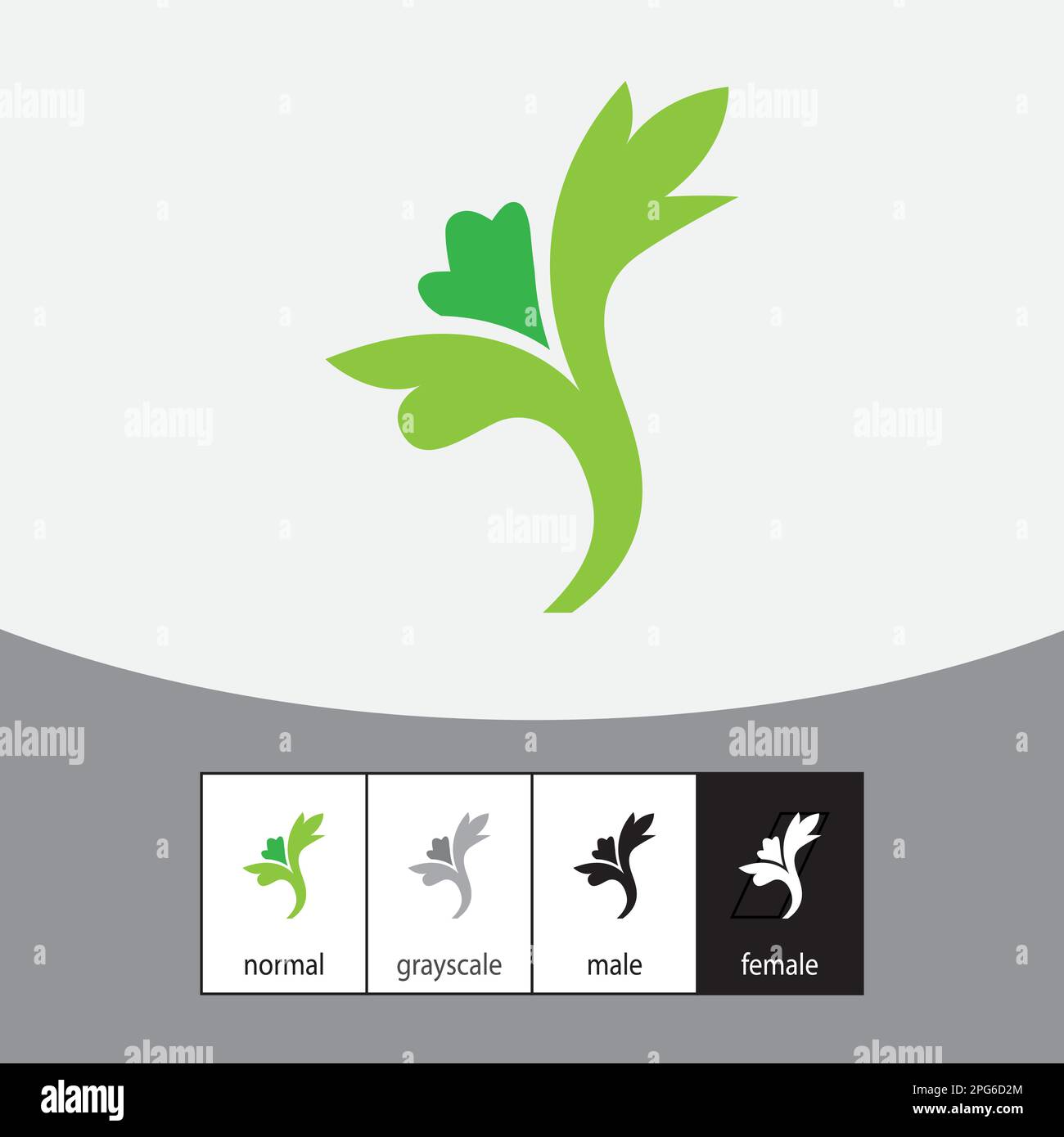 T Letter Logo. Natural Concept - Vector Stock Vector Image & Art - Alamy