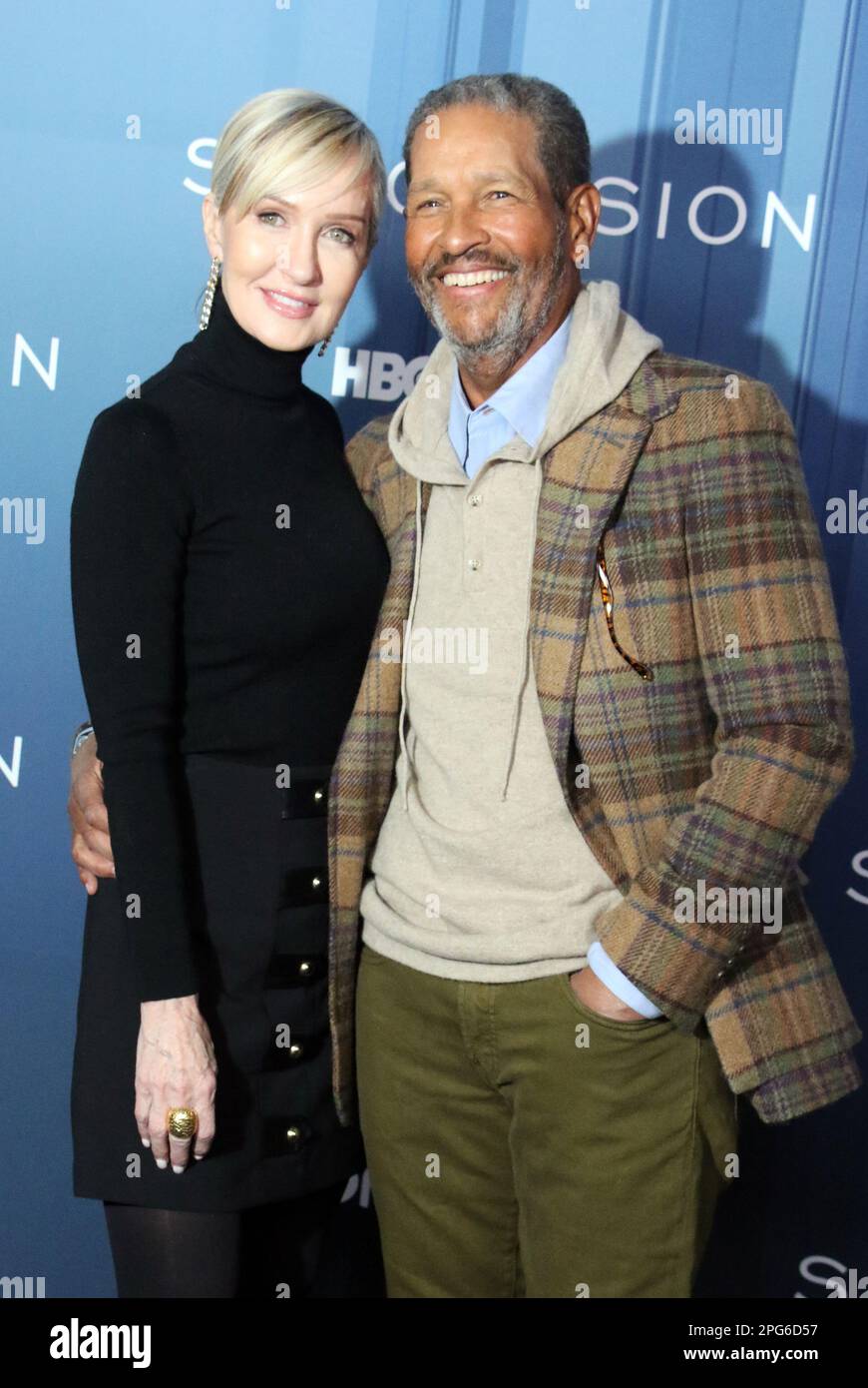 New York, NY, USA. 20th Mar, 2023. Hilary Quinlan and Bryant Gumbel at ...