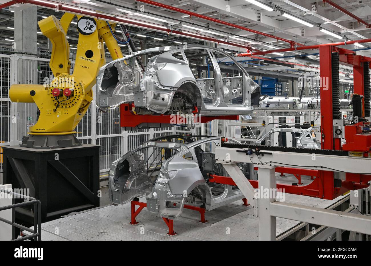 Tesla Factory Robots