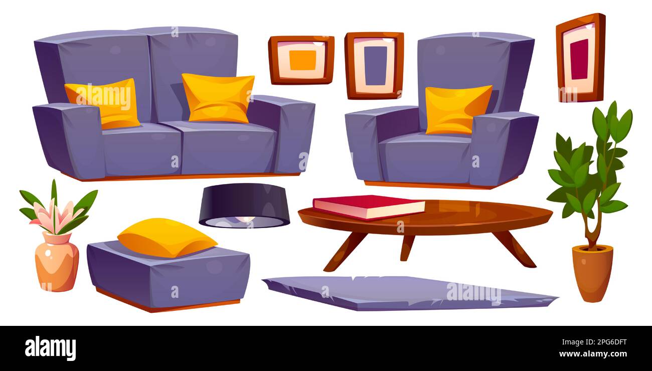 Living Room Table Clipart