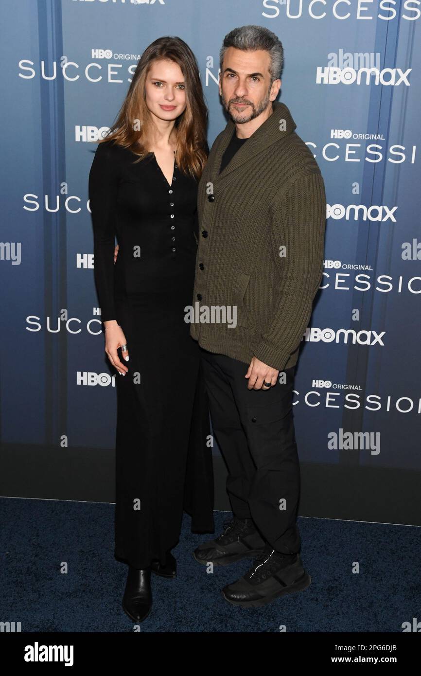 New York, USA. 20th Mar, 2023. Michael Aronov attends HBO's "Succession ...