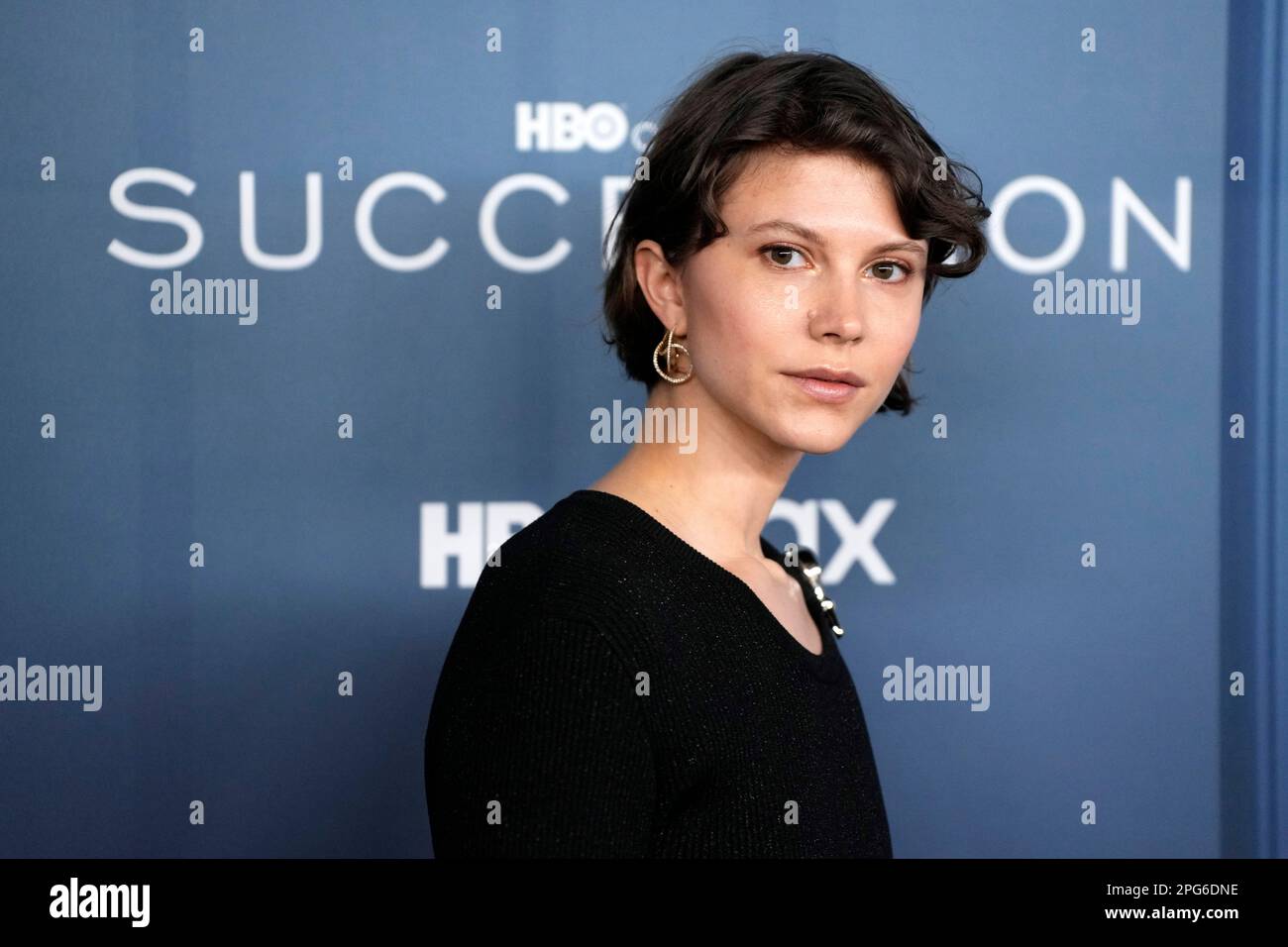 Eili Harboe attends the premiere of HBO's "Succession" season four at ...