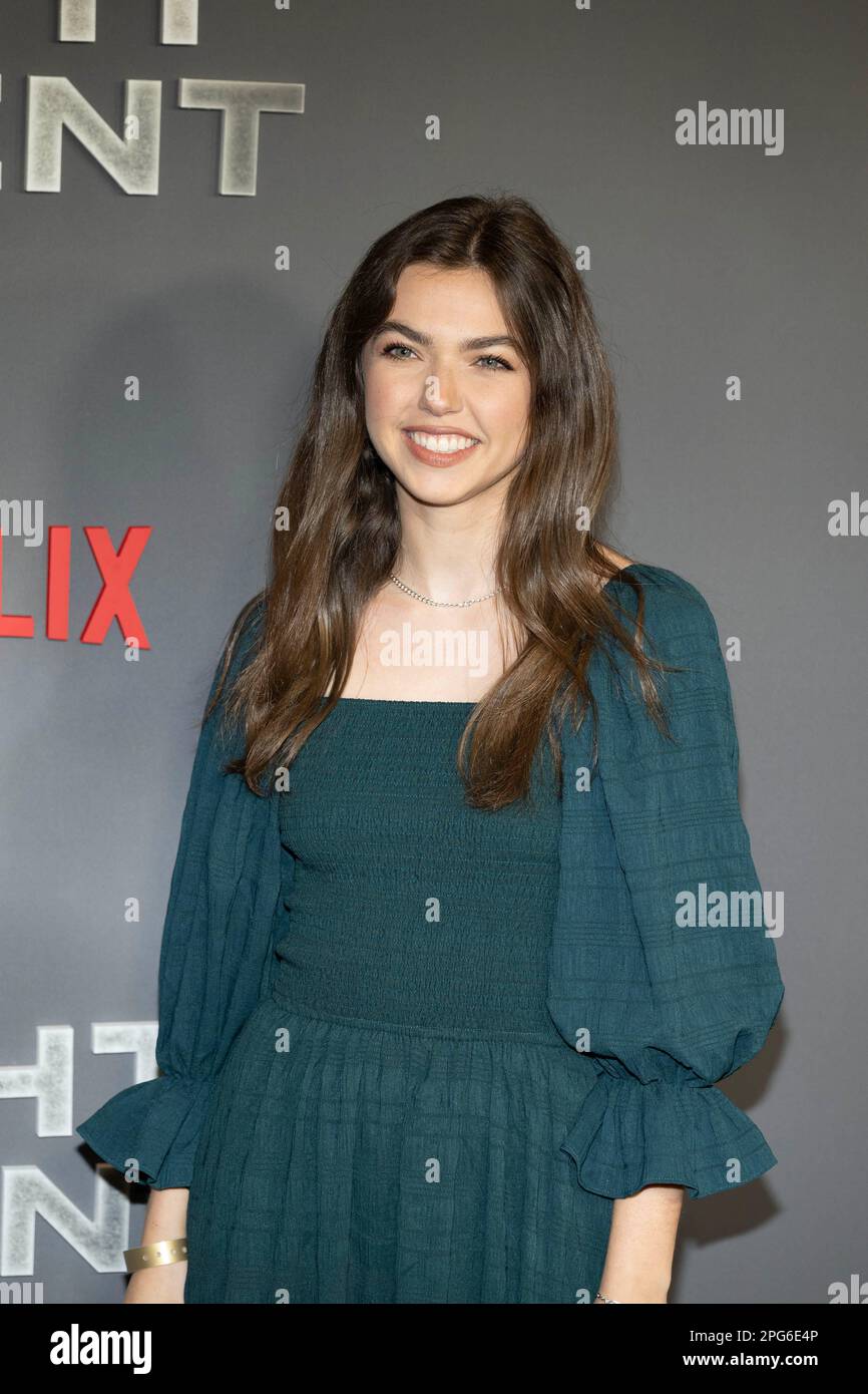 Actress Samantha Dockser attends Los Angeles special screening of ...