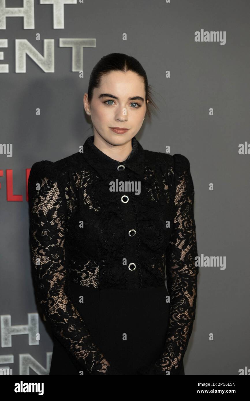 Actress Sarah Desjardins attends Los Angeles special screening of ...