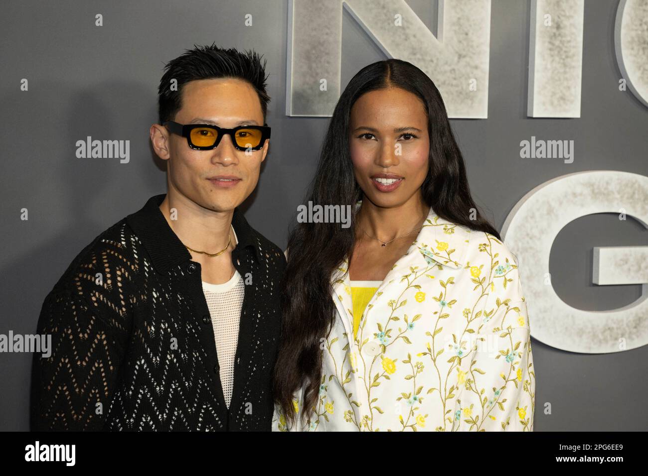 Actor Curtis Lum, Fola Evans-Akingbola attend Los Angeles special ...