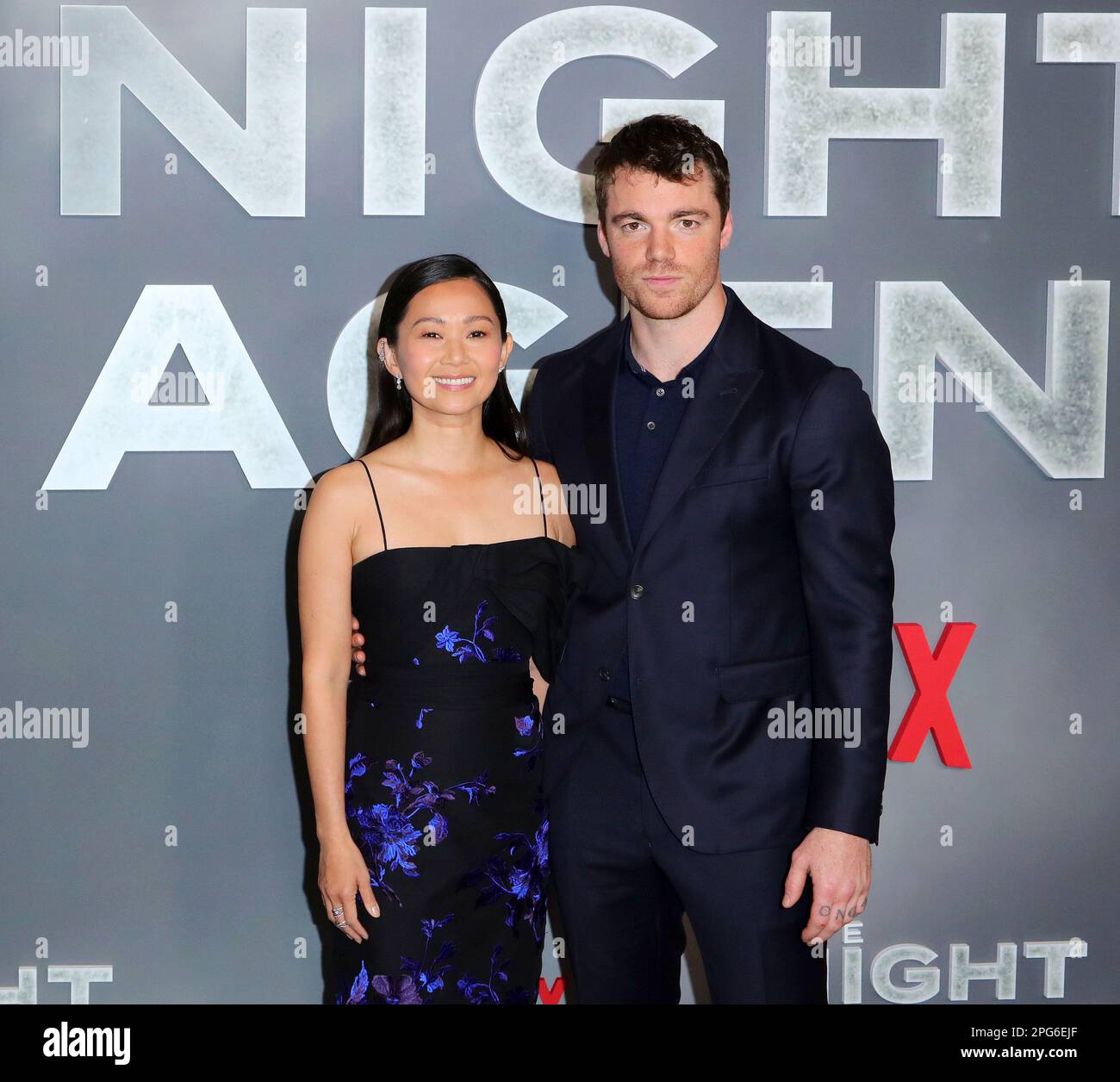 Hollywood, USA. 20th Mar, 2023. Gabriel Basso, Hong Chau arrives at The ...