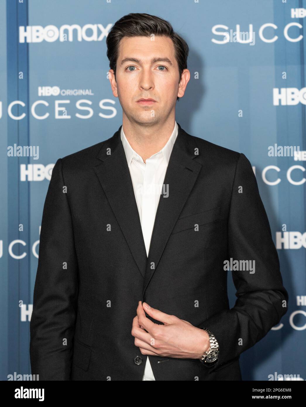 Nicholas Braun attends HBO's "Succession" Season 4 Premiere at Jazz at ...