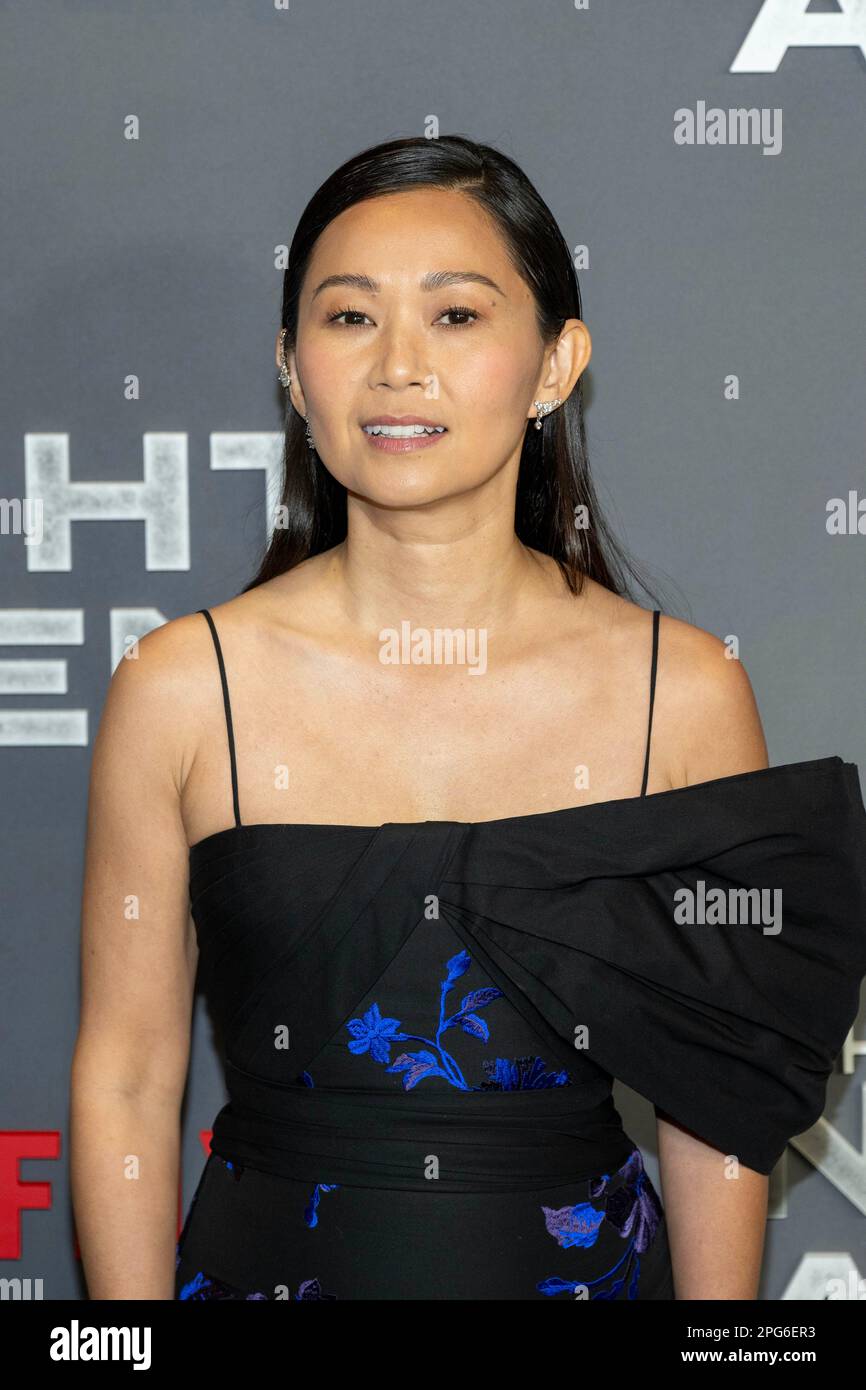 Actress Hong Chau attends Los Angeles special screening of Netflix "The Night Agent" at Netflix ...