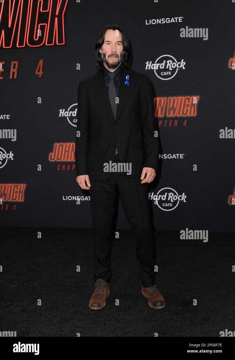 Los Angeles, CA. 20th Mar, 2023. Keanu Reeves at arrivals for JOHN WICK ...